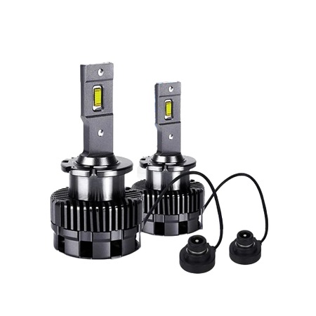 Set 2 Becuri LED D2S Conversie Xenon to LED Plug&Play Canbus 70W/Set ...