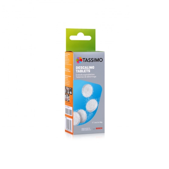 Препарат за премахване на котлен камък Bosch Tassimo, 4 таблетки против ...