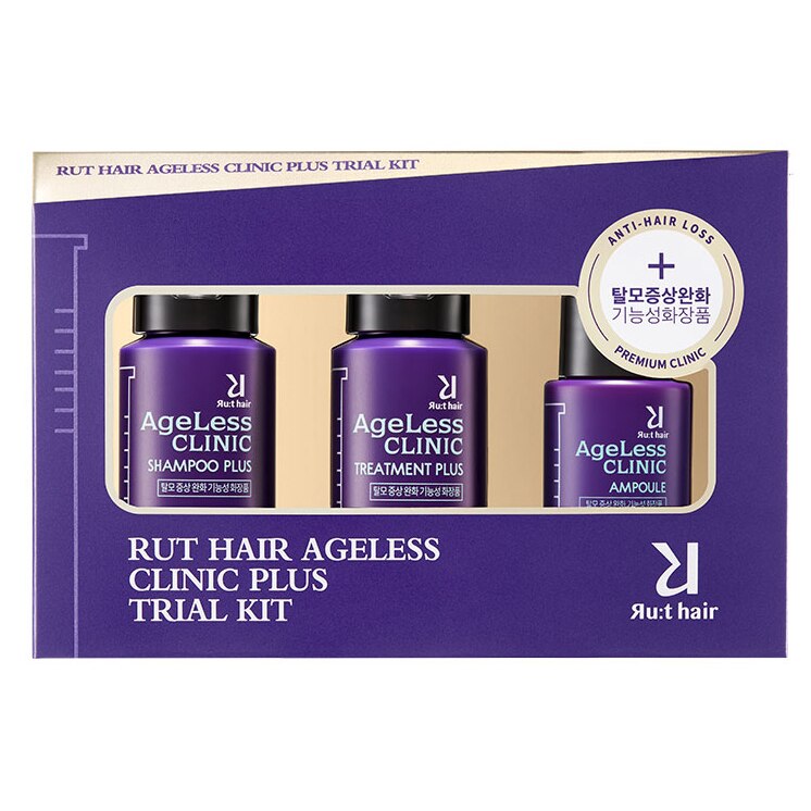 Travel kit Rut Hair, impotriva caderii parului, cu efect de ...
