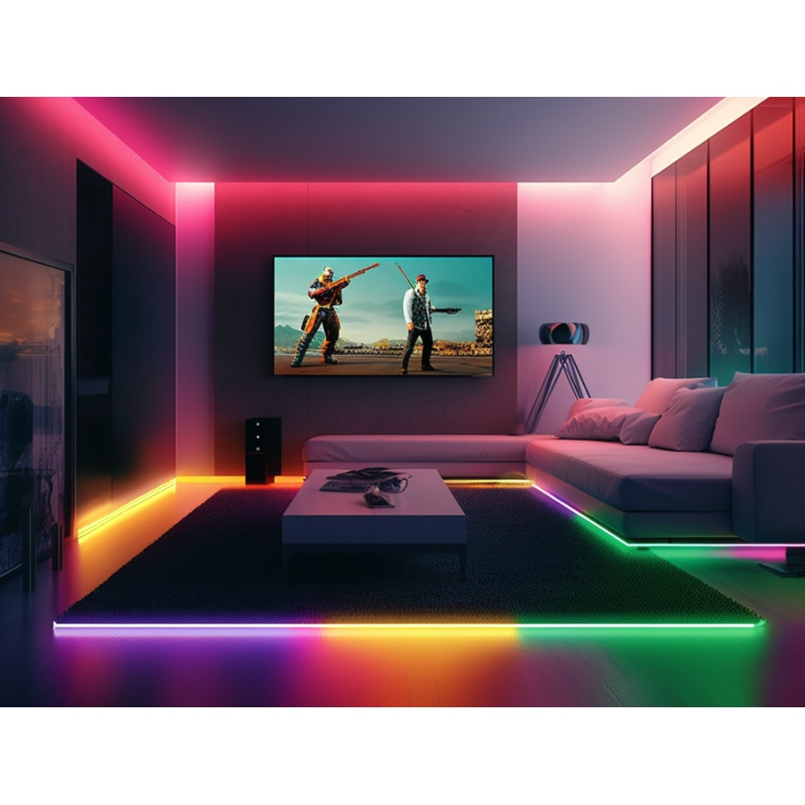Banda Led Zibba Life™ 5 Metri, IP65, 5050 RGB cu 56 Leduri/m ...