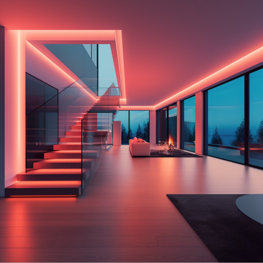 Banda Led Zibba Life™ 5 Metri, IP65, 5050 RGB cu 56 Leduri/m ...