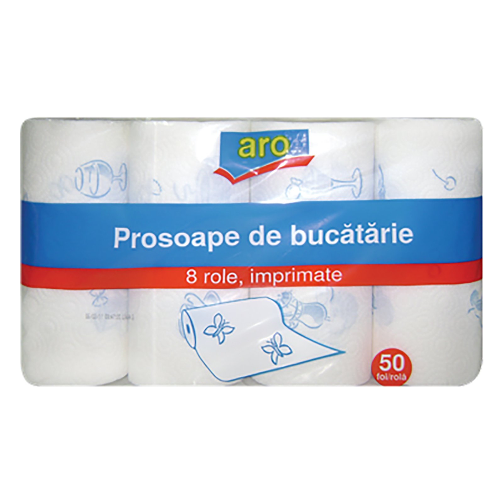 Prosop Bucatarie 2 Straturi 8 bucati, Aro - eMAG.ro