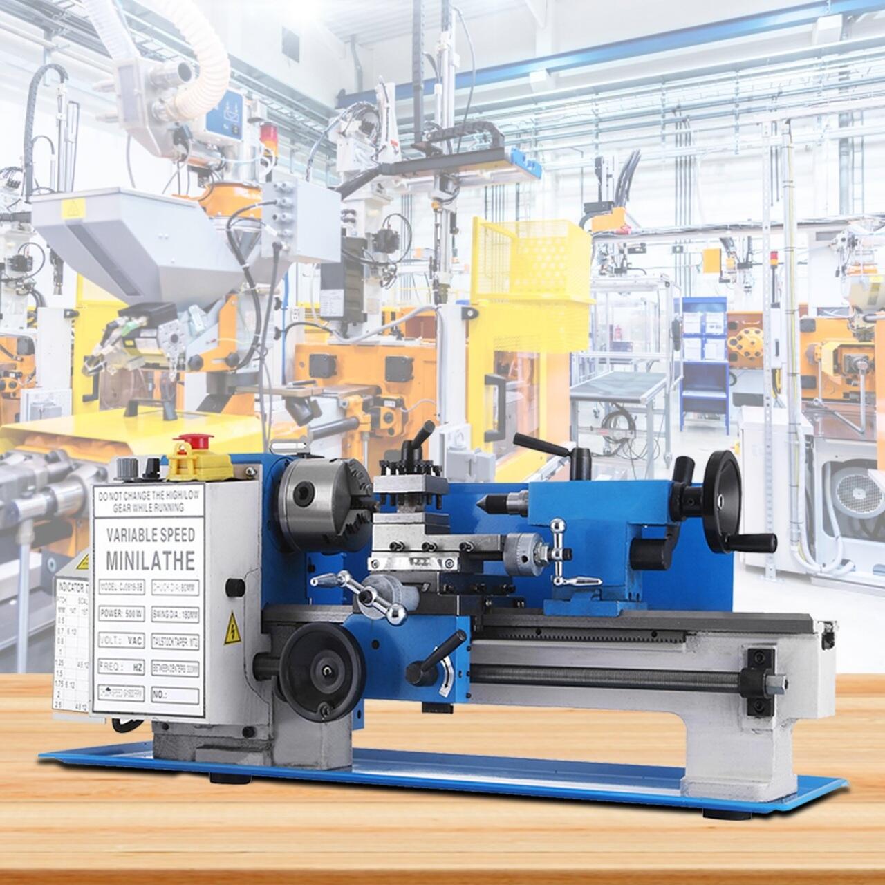 Mini strung pentru metal 400 W, Distanta dintre centre 300 mm, 0-2250 ...