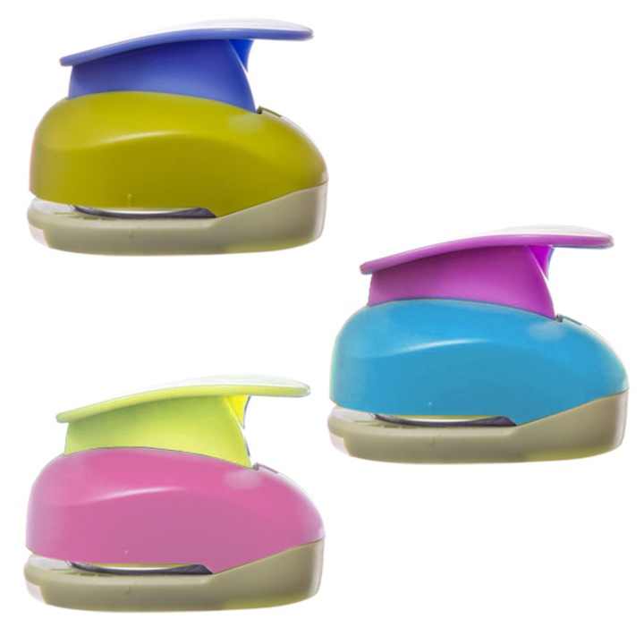 Set 3 perforatoare pentru craft cu model bulina, 3 dimensiuni diferite ...