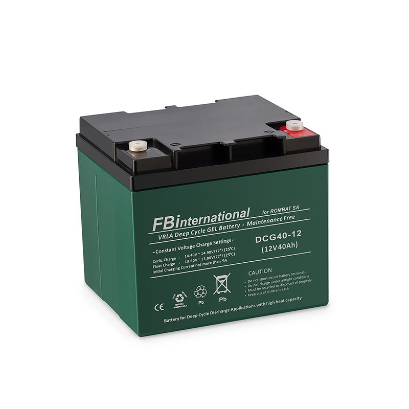 Baterie Deep Cycle GEL ROMBAT 12V, 40Ah pentru carucior electric - eMAG.ro