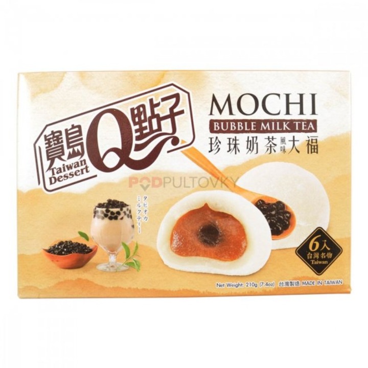 Desert Japonez Mochi, Aroma Bubble Milk Tea, 210g - eMAG.ro