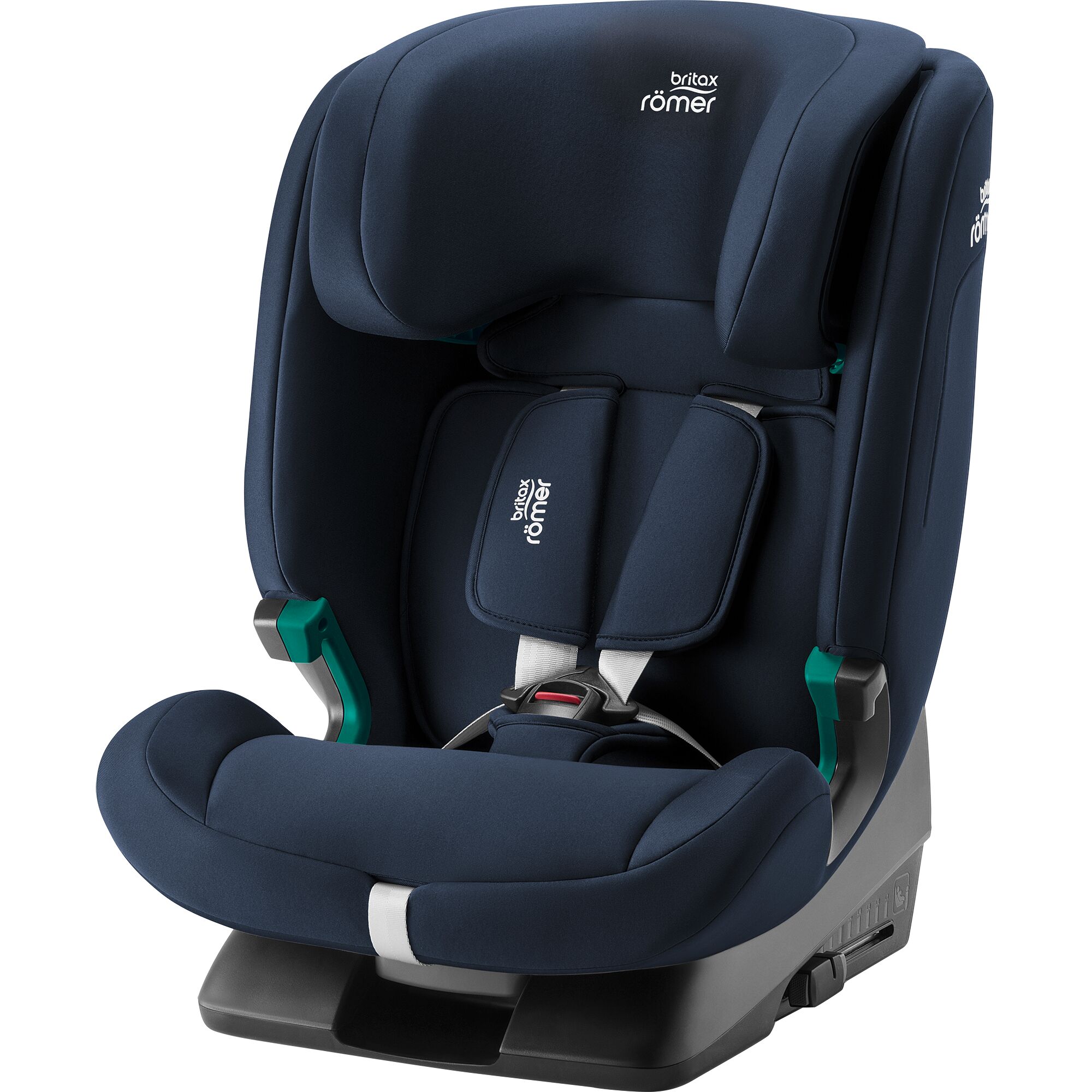 Scaun auto pentru copii, Britax Romer, Evolvafix, Night Blue, 15 luni ...