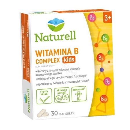 Supliment alimentar Vitamina B Complex pentru copii, Naturell, 30 ...
