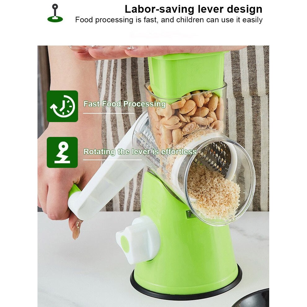 Razatoare de masa 3 in 1, manuala, pentru fructe si legume - eMAG.ro