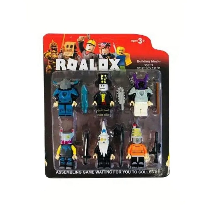 Set 6 Figurine tip Roblox, multicolor, 5 cm - eMAG.ro