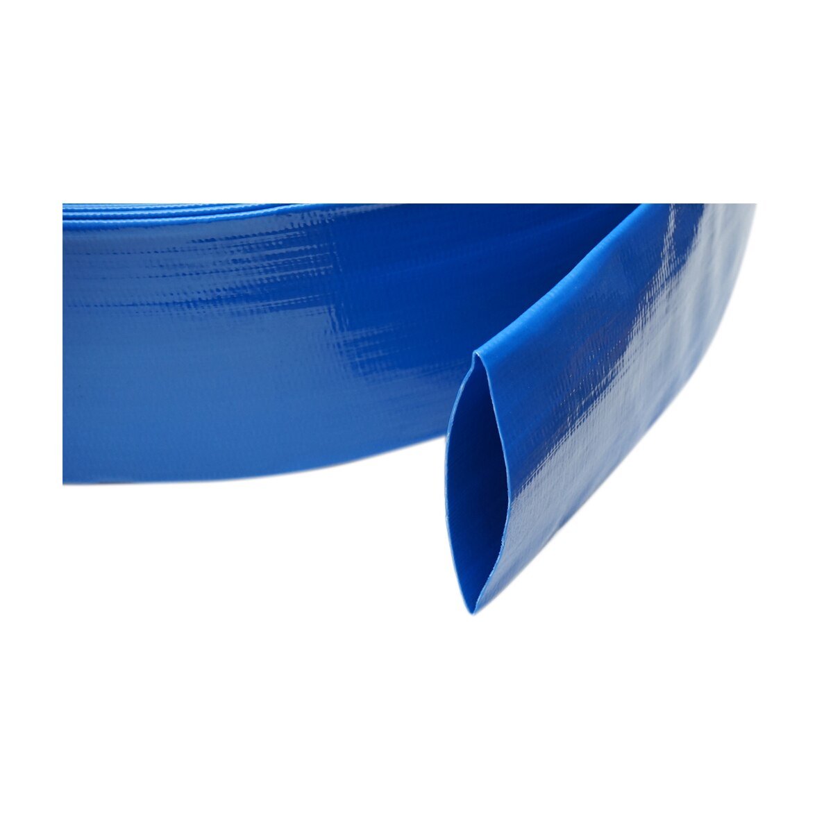 Furtun plat apa pentru irigat din PVC 3 toll lungime 100m, PN4 Breckner ...