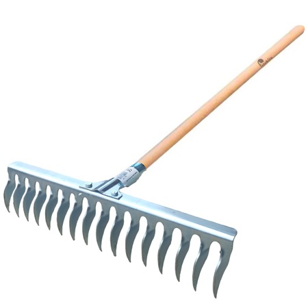 Grebla Zincata cu Intaritura Coda Lemn Totokita® - eMAG.ro