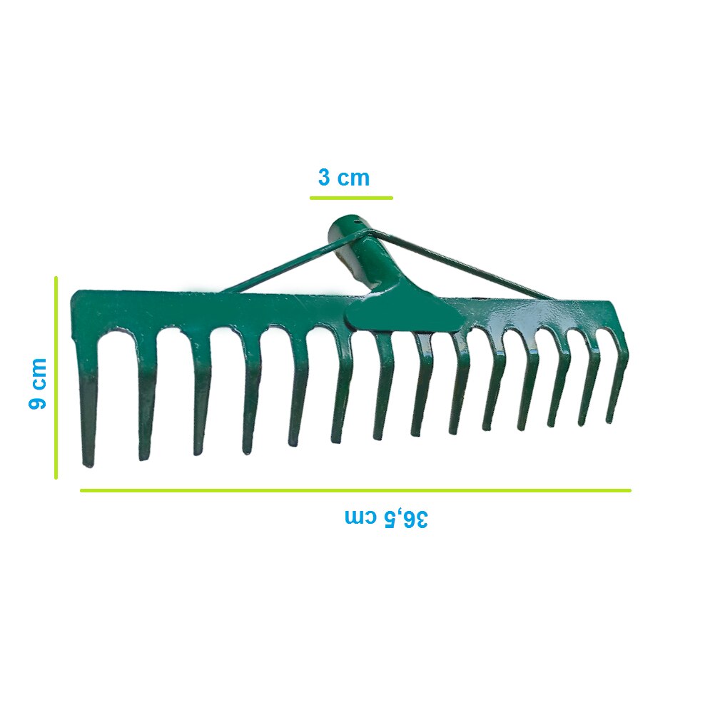 Grebla Metalica cu intaritura cu coada Lemn Totokita® - eMAG.ro