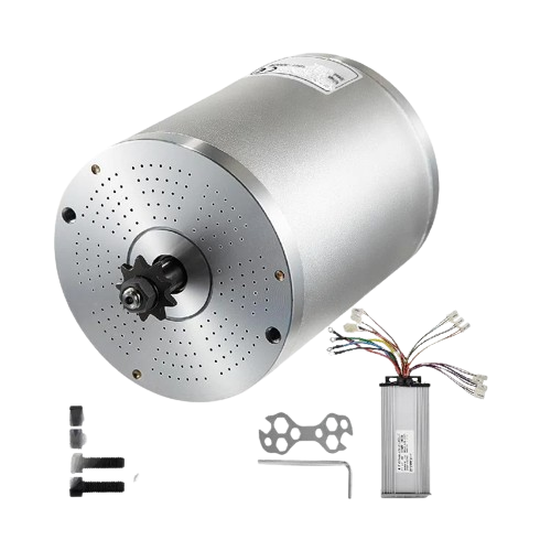 Kefe nélküli motor, Vevor, Réz tekercs, 6500 RPM, 2000 W, 48V - eMAG.hu