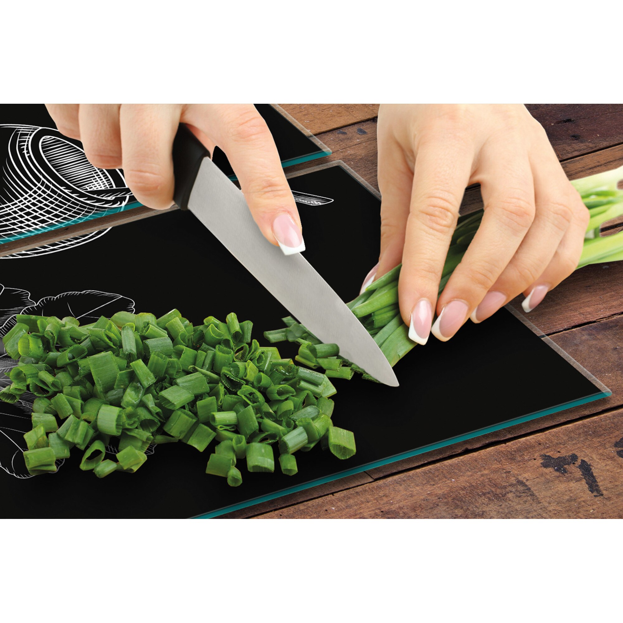 Placa protectie plita, DarHaus, sticla, 2x35x52cm - eMAG.ro