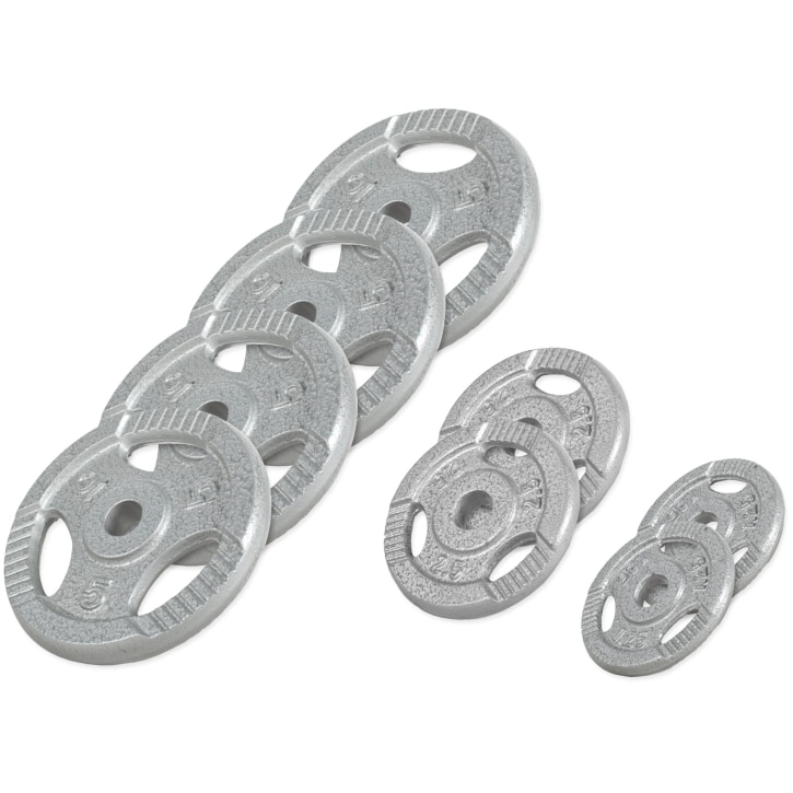 Set discuri din fonta, 27, 5 kg, Gorilla Sports - eMAG.ro