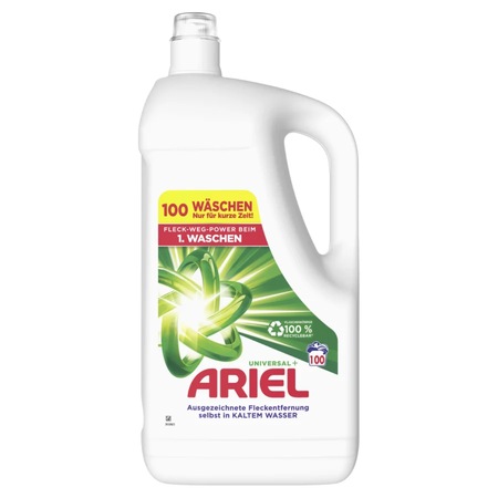 Detergent lichid, Ariel, Universal, 100 spalari, 5 litri - eMAG.ro