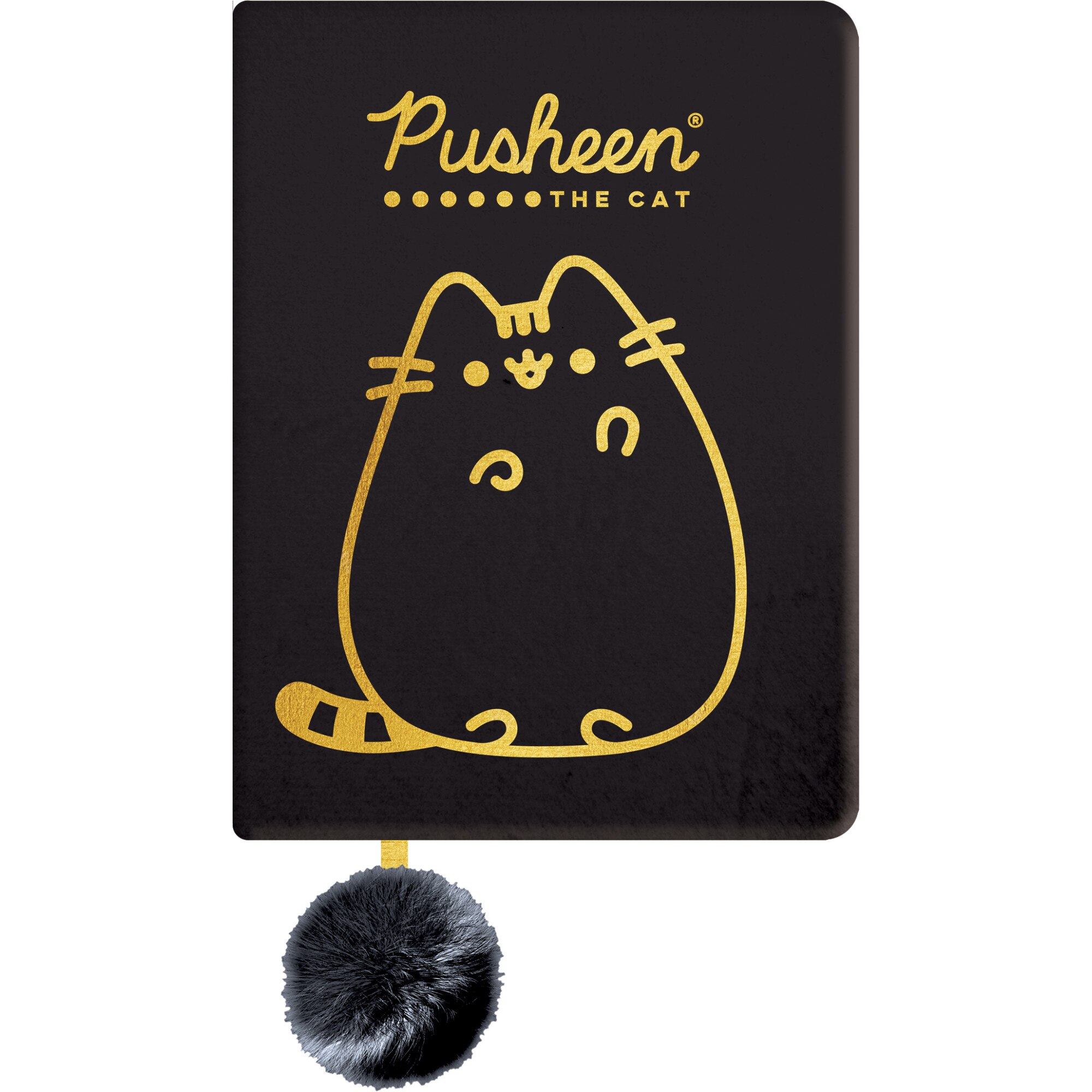 Caiet Plusat, St.Majewski, Pusheen Gold A5, 96 foi Dictando - eMAG.ro