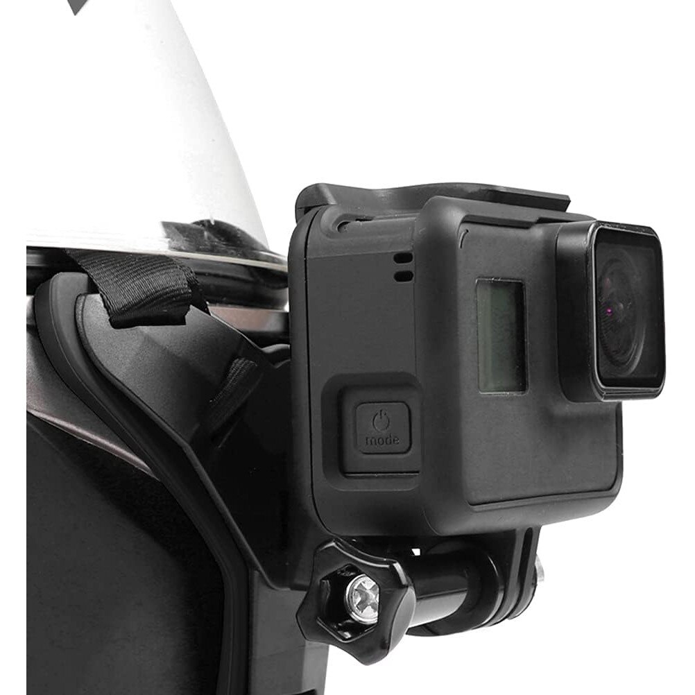 Suport de casca pentru camera video, JENUOS®, pentru cap, cu surub ...
