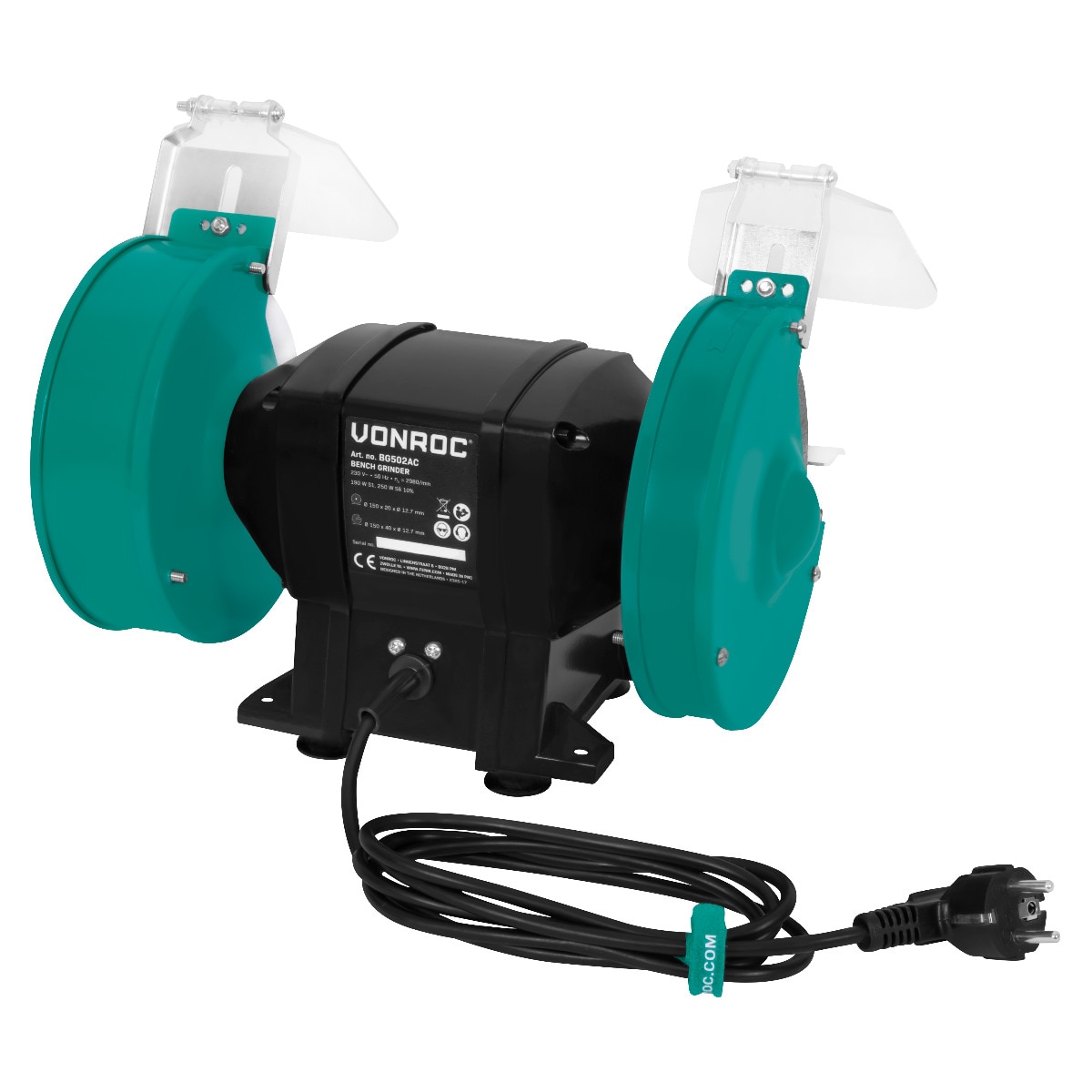 Polizor de banc. VONROC, BG502AC, 250W, 150mm - eMAG.ro