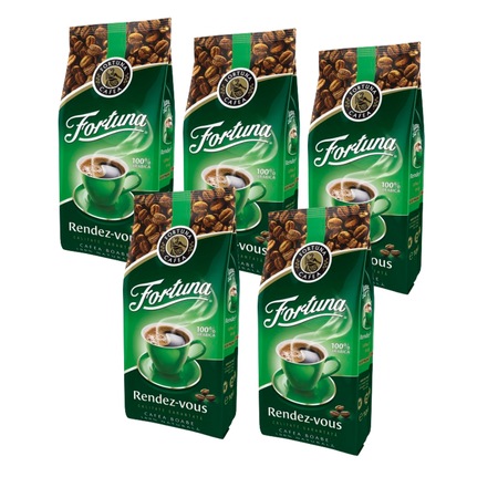 Pachet 5x Fortuna Rendez Vous Cafea Boabe 1 kg - eMAG.ro