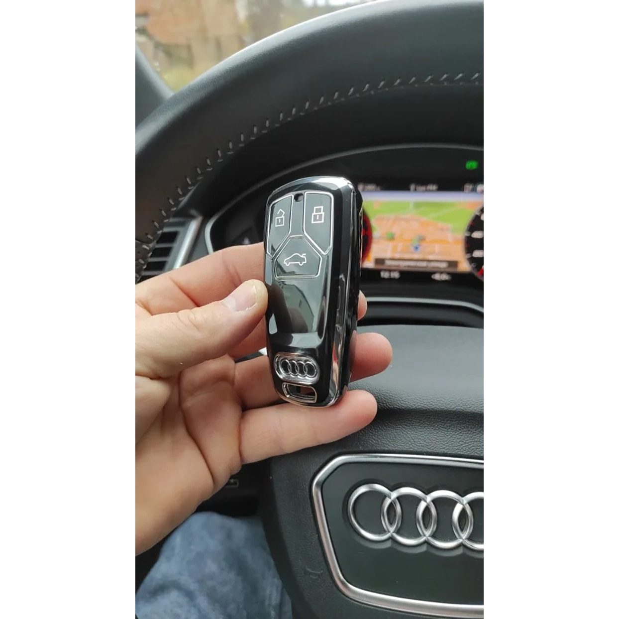 Husa pentru cheie smart, gama Audi Audi A4 B9 A5 A6 8S 8W Q5 Q7 4M S4 ...