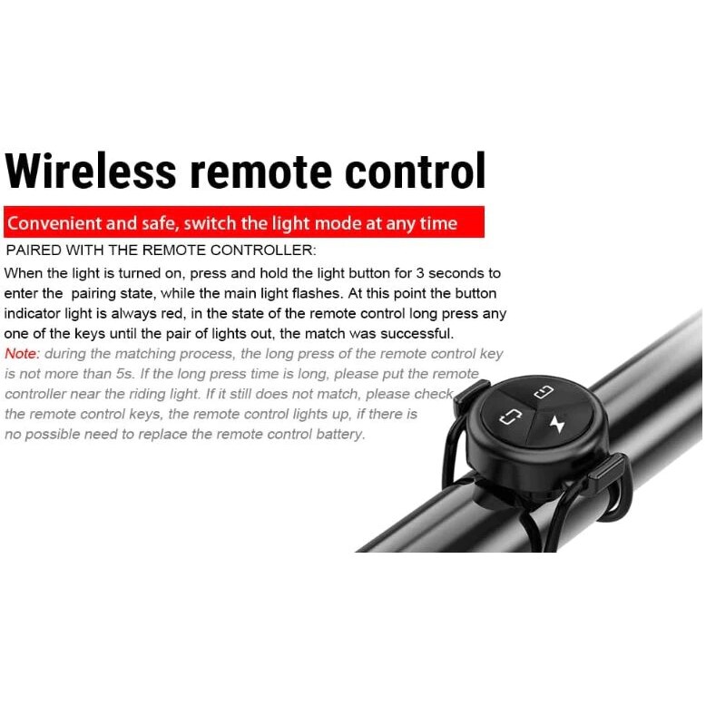 Telecomanda pentru lumini pentru biciclete TOWILD - eMAG.ro