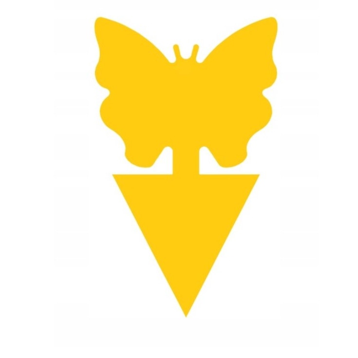 Set 12 Capcane Cu Lipici Anti-Insecte Butterfly, Impotriva mustelor ...