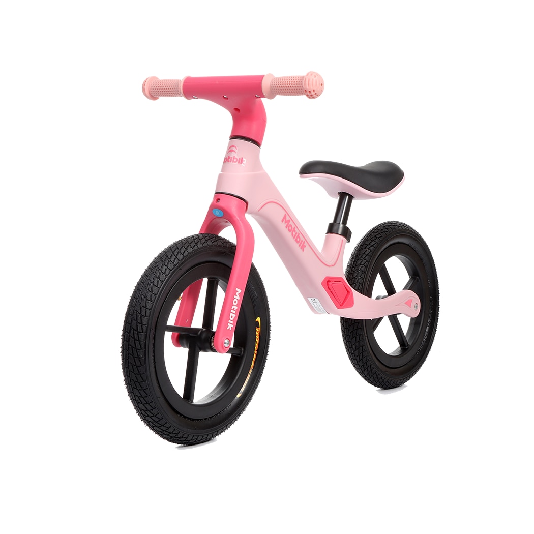 Bicicleta fara pedale pentru copii 2-5 ani, roata 12 inch, roz Concept ...