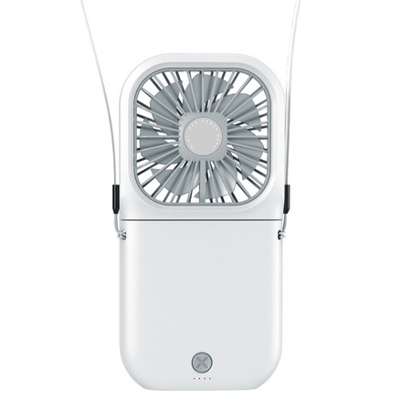 Ventilator portabil, ZYuuan, Pliabil, USB, 3000MAH, 3 trepte viteza, Alb - eMAG.ro