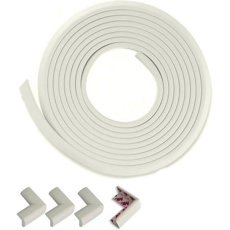 Protectie Colturi Mobilier, Flexibil, Spuma, 4 coltare incluse, adeziv ...