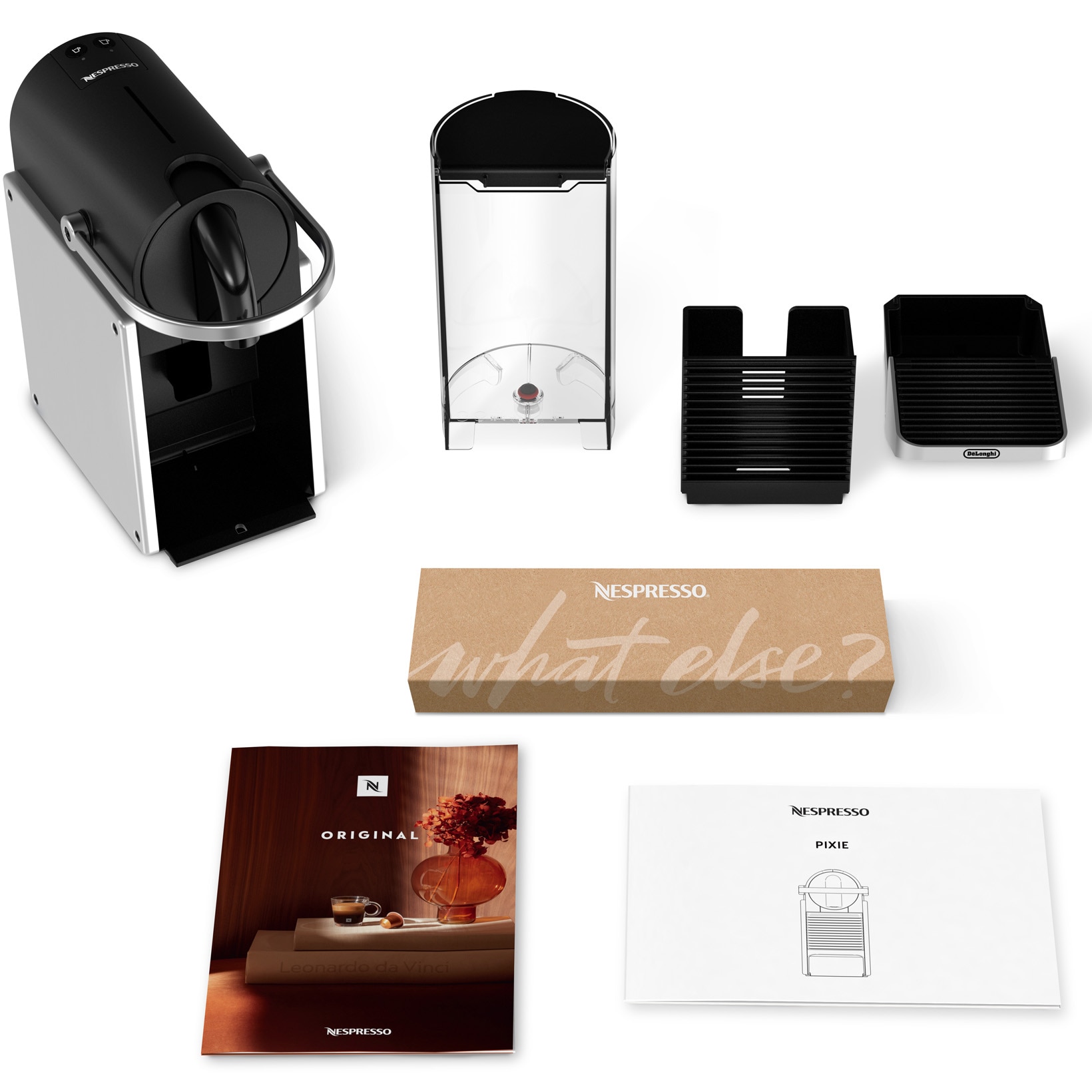 Espressor Nespresso De'Longhi Pixie EN127.S PIXIE, 0132193843, 19 bar ...