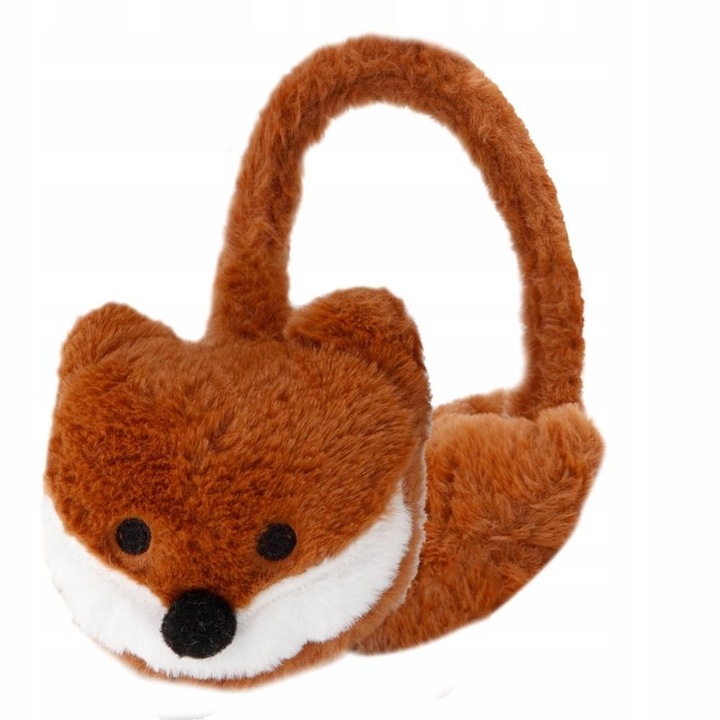 Casti pentru urechi, Plus, Pentru copii, Model vulpe, Multicolor - eMAG.ro