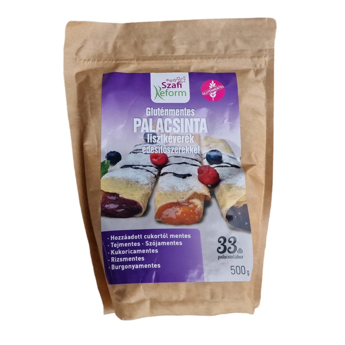 Amestec de faina fara gluten pentru clatite, cu indulcitor Szafi Reform ...