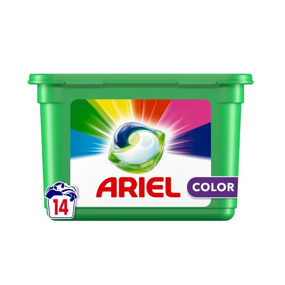 Set 2 x Detergent Capsule Ariel Color, 14 Capsule - eMAG.ro