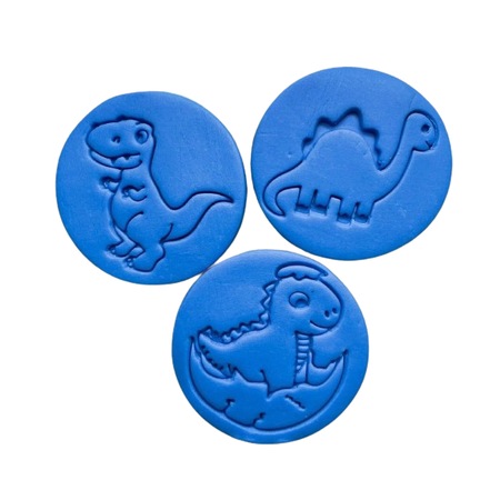 Stampile pentru Prajituri, tema Dinozauri, Set de 3 Stampile si un ...