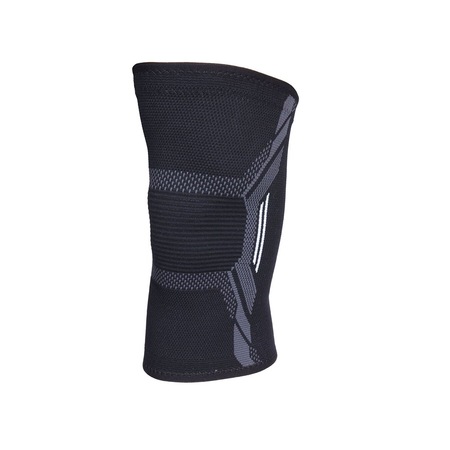 Genunchiera elastica Merco KN02, marimea S, negru-alb - eMAG.ro