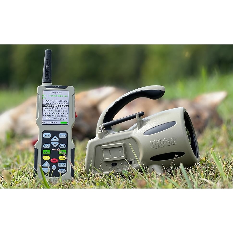 Chematoare ICOtec NOMAD+ Predator cu Bluetooth (165 de apeluri) cu telecomanda si atrapa ...