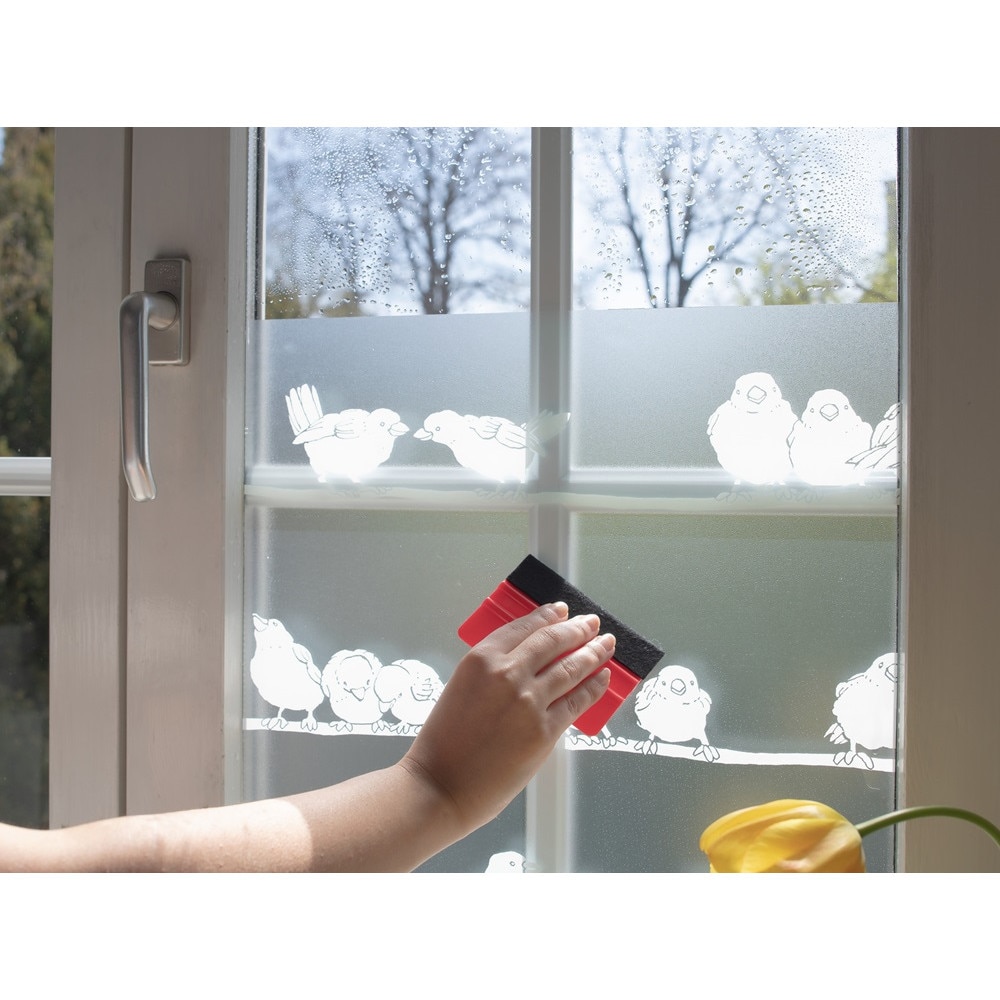 Autocolant geam d-c-fix Filippa, static, efect geam sablat, tip bordura ...