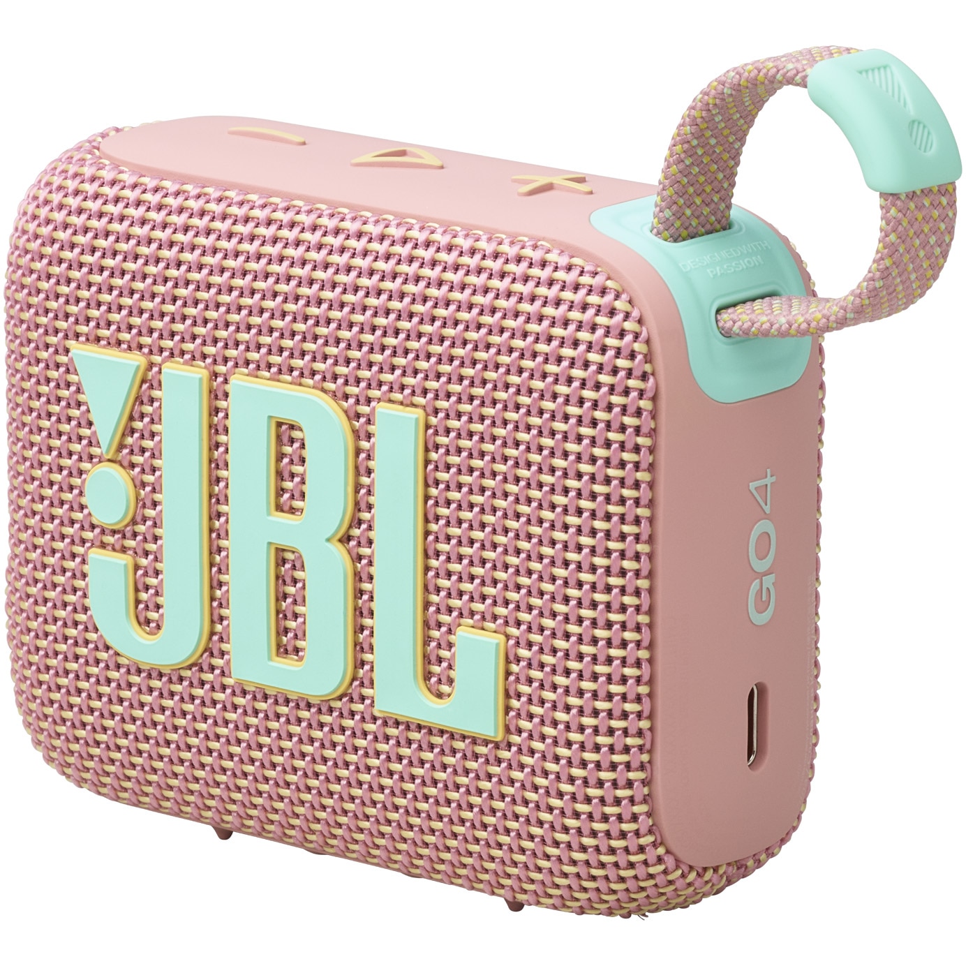Портативна колонка JBL Go 4, IP67, Bluetooth, Auracast, Розова - eMAG.bg