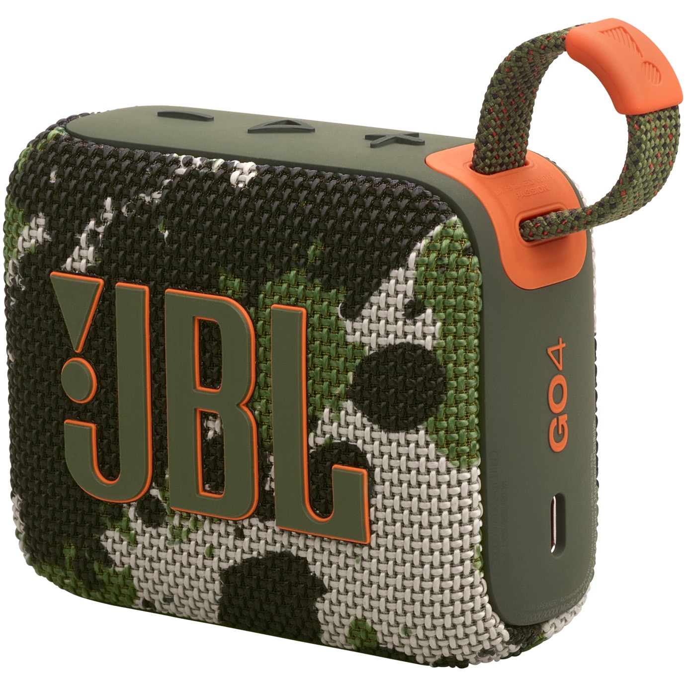 JBL Go 4 hordozható hangszóró, IP67, Bluetooth, Auracast, Camouflage ...