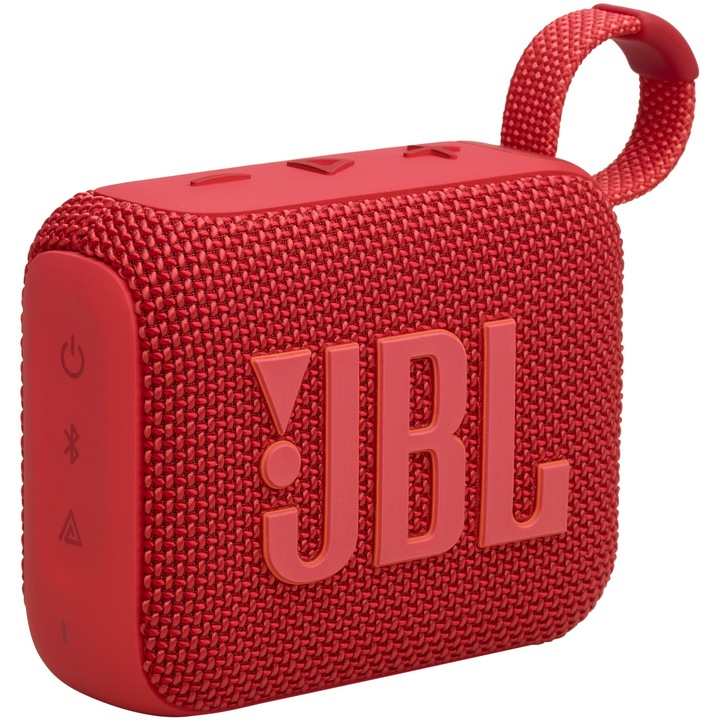 Boxa portabila JBL Go 4, IP67, Bluetooth, Auracast, Rosu - eMAG.ro
