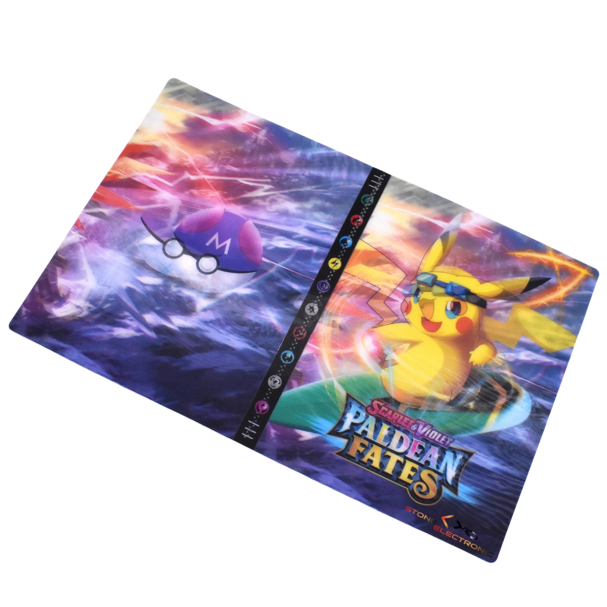 Album Pokemon Scarlet Violet, Paldean Fates, Stone®, compartimentat ...