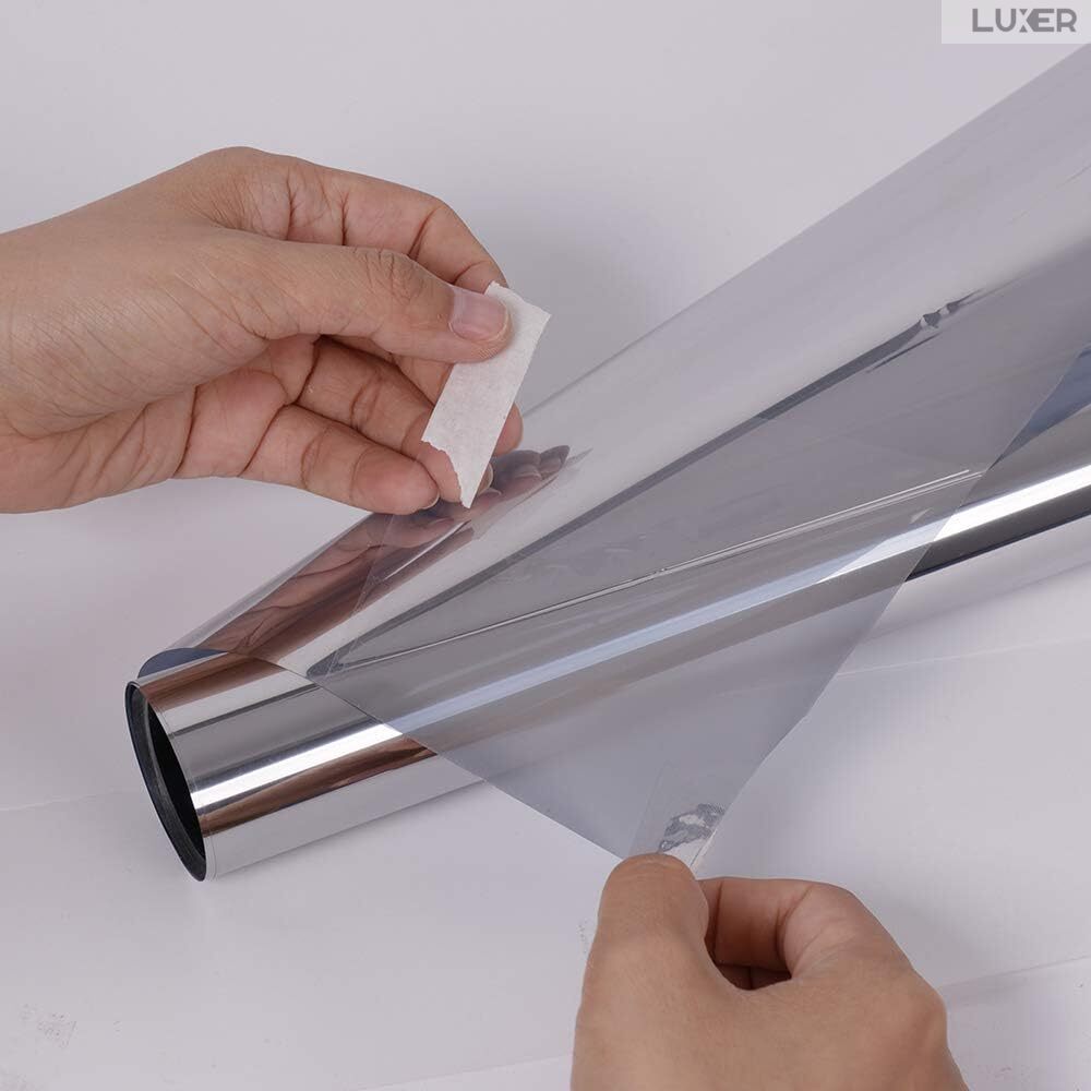 Folie Autoadeziva Pentru Geam Cu Protectie Solara UV si Efect de ...