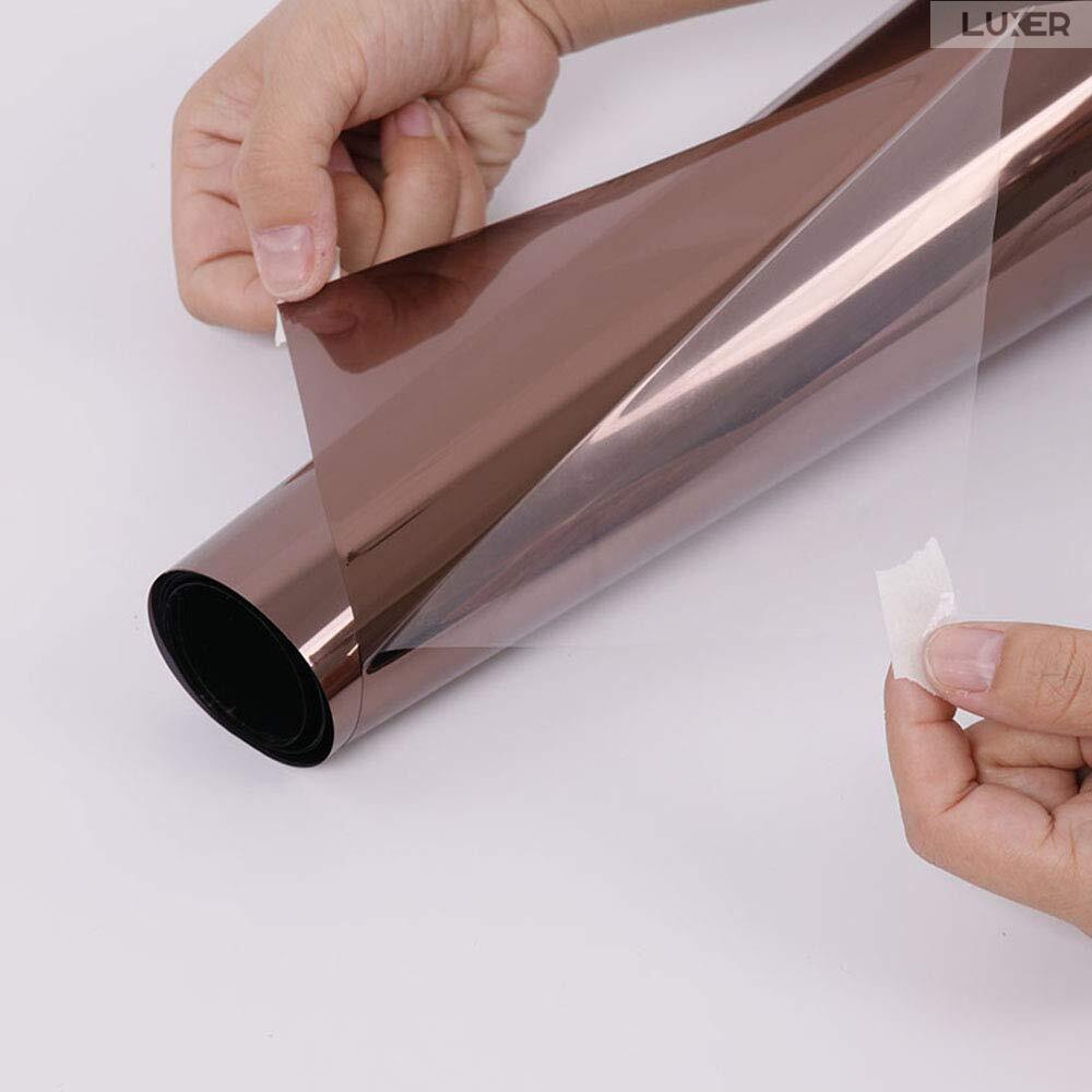 Folie Autoadeziva Pentru Geam Cu Protectie Solara UV si Efect de ...