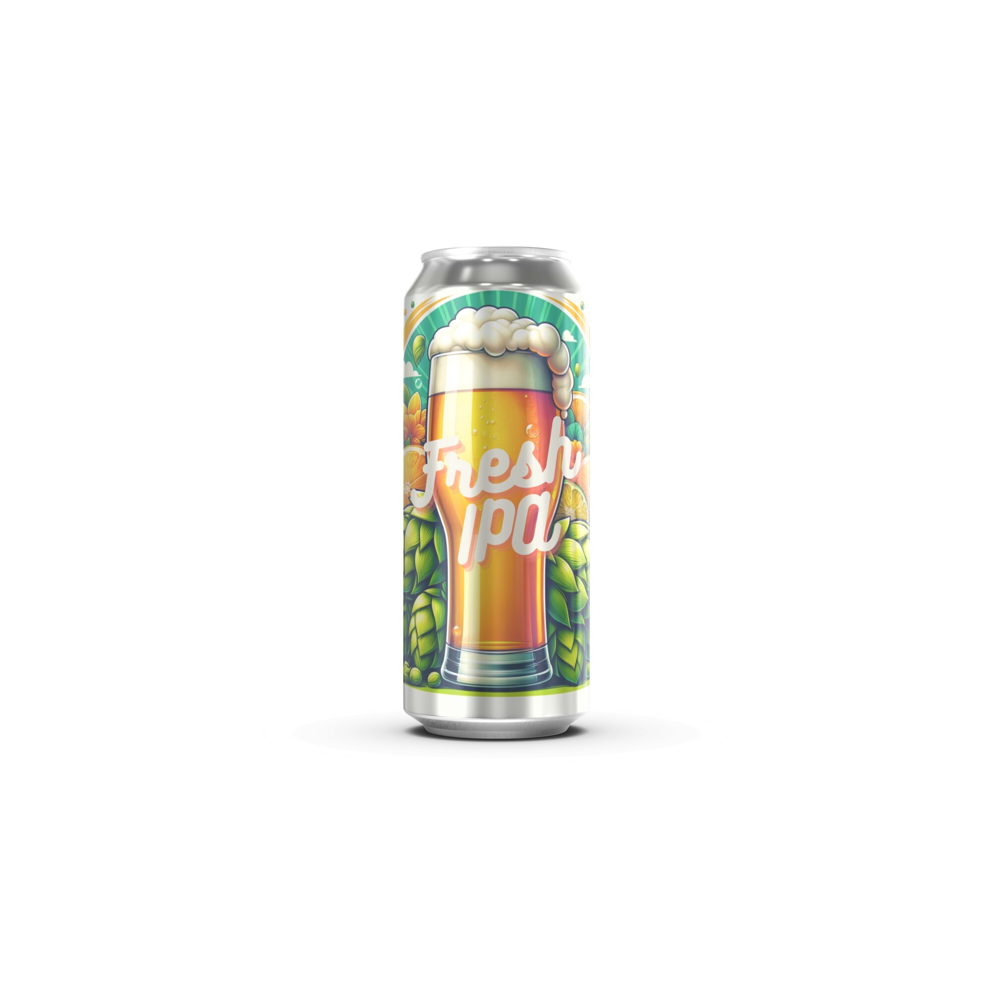 Bere blonda nefiltrata Delta Beer, Fresh Ipa, 0.5 l - eMAG.ro