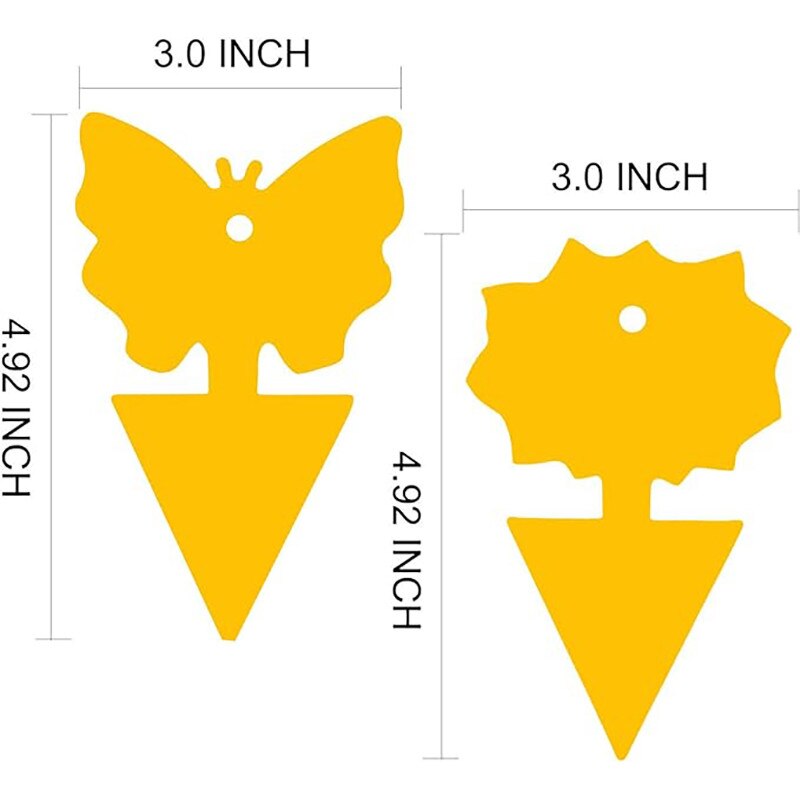 Set 24 Capcane Adezive pentru Insecte, Non-toxice, Galben - eMAG.ro