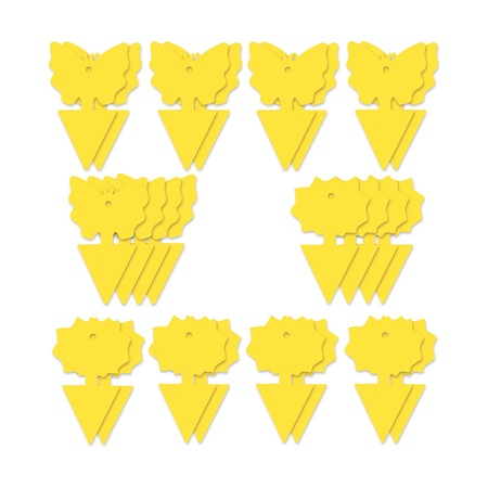 Set 24 Capcane Adezive pentru Insecte, Non-toxice, Galben - eMAG.ro