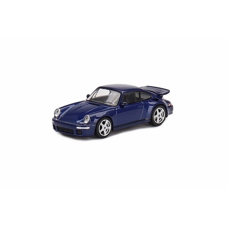 Macheta auto Porsche RUF blue MGT451 Mijo, 1:64 Mini GT - eMAG.ro