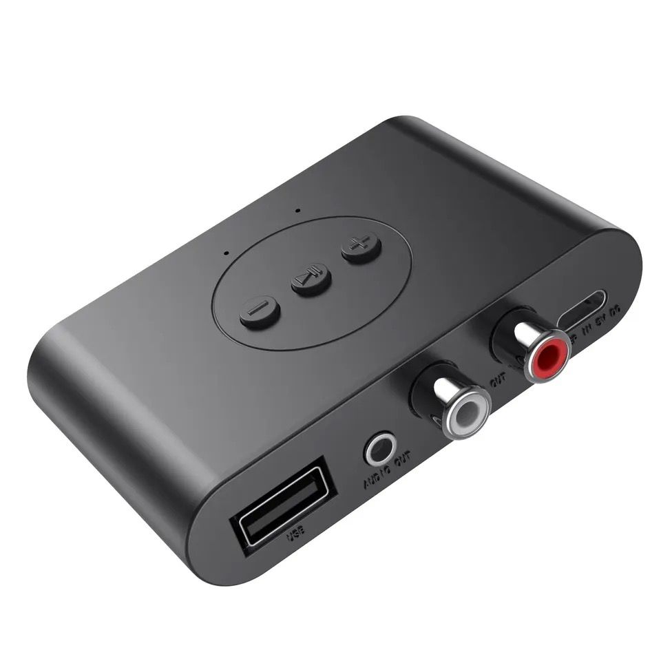 Receptor Bluetooth 5.0 pentru muzica BLS-B21 nfc, rca, USB 3.5mm auto5V ...